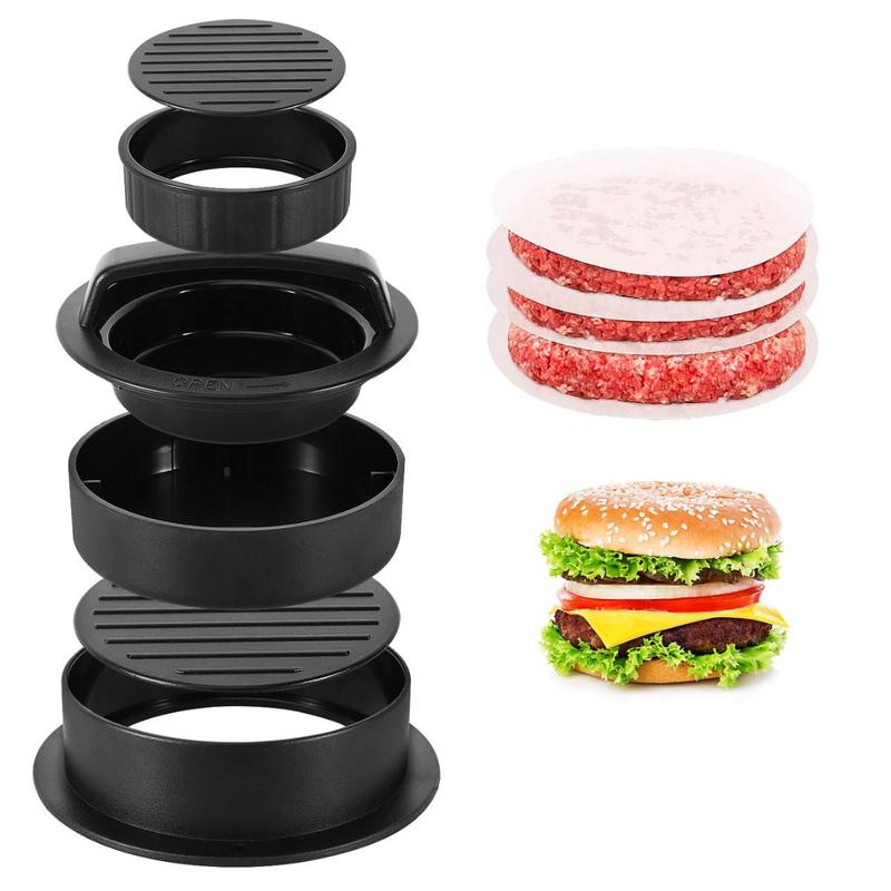 Forma de Hamburguer Modelador Artesanal Recheado Gourmet - Acessórios ...