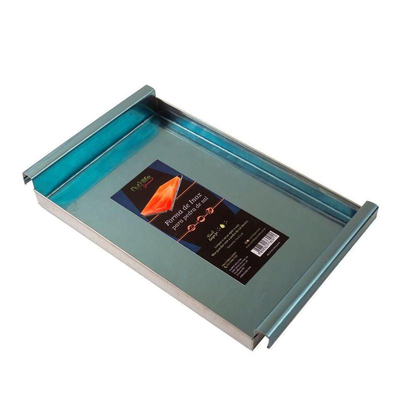 Forma De Inox 21X31 Para Pedra De Sal Rosa - Nutri Life Gourmet - Forma ...