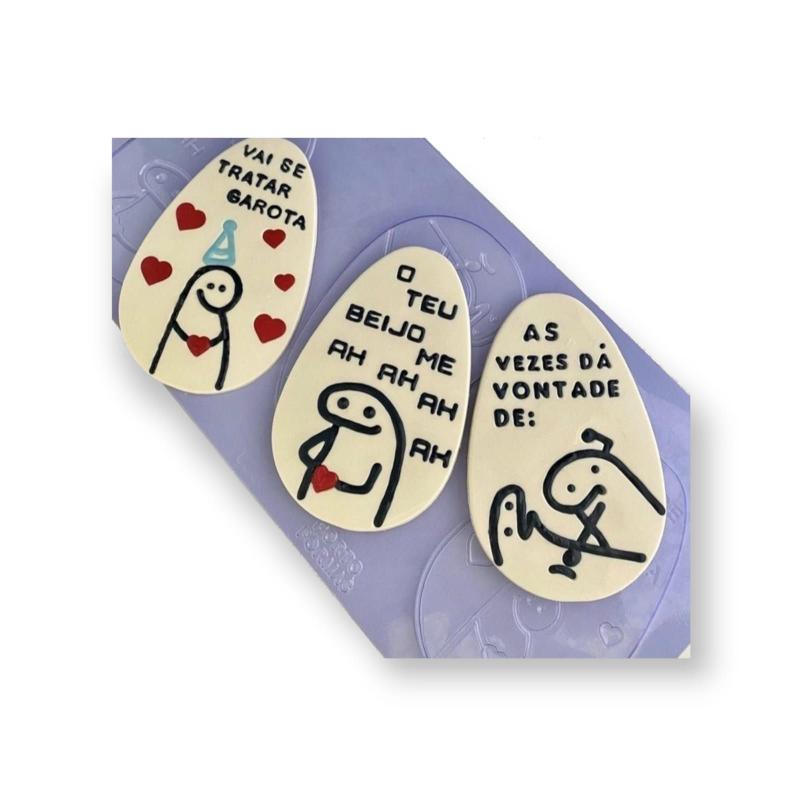 Forma De Modelagem Flork Meme Ovo 500g Ref.890 un - Porto Formas ...