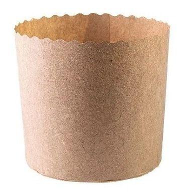 Forma De Panettone Italiana Kraft Forneável 250g Kit C/12uni ...