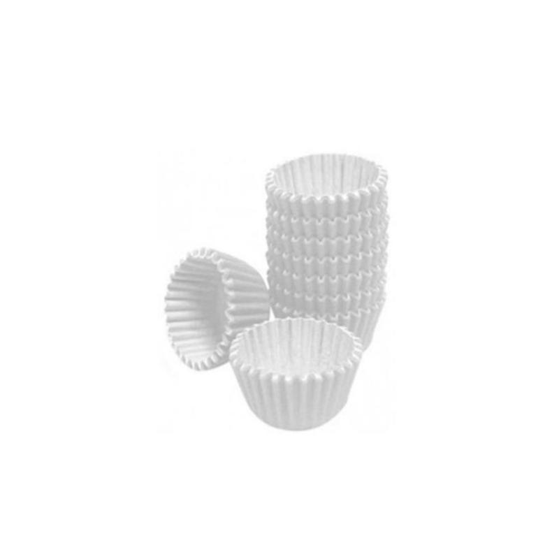Forma de papel N6 - 1,5cm x 1,4cm Branco - 1000 unidades - Petropel ...