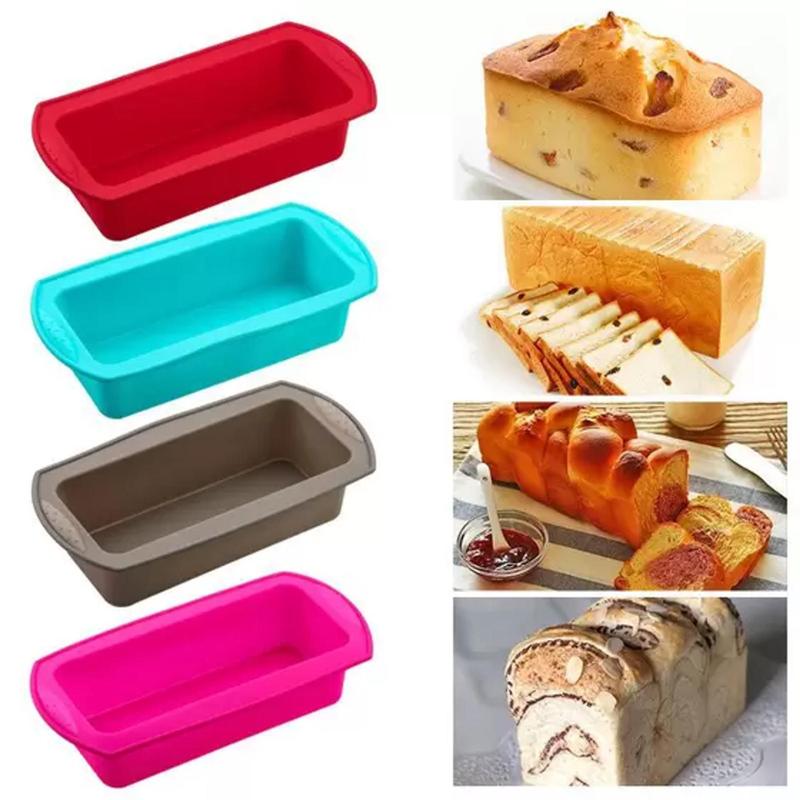 Forma de Silicone Retangular Para Bolo ou Pão - Rio Tijucas - Formas e ...
