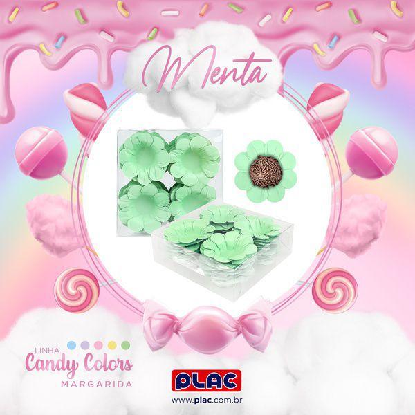 Forma p/ Doce Margarida Caixa c/40 Unidades - PLAC (DIVERSAS CORES ...