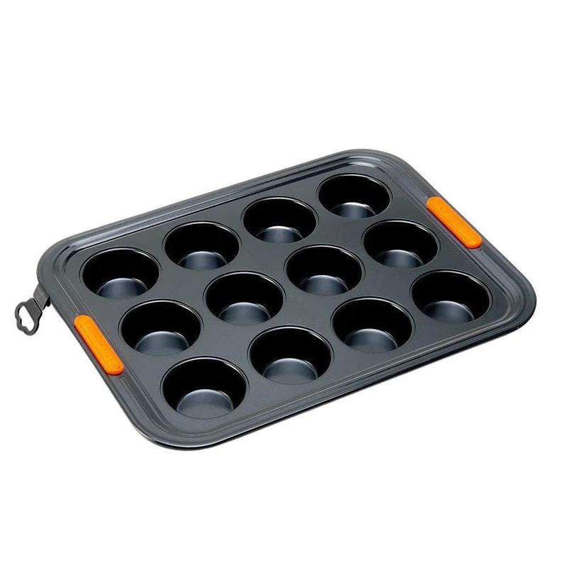 Forma Para 12 Muffins/Cupcake Em Aço Carbono Esmaltado - Le Creuset ...