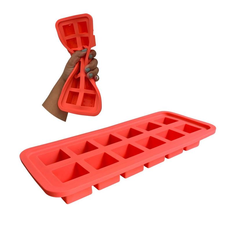 Forma para Gelo de Silicone 12 Cubos 25x11 cm - Art House - Forma de ...