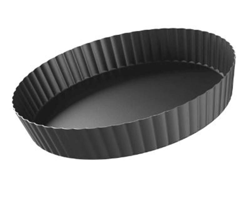 Forma para Quiche Brinox Grafite com Fundo Removível Ø 24 cm - Formas e ...