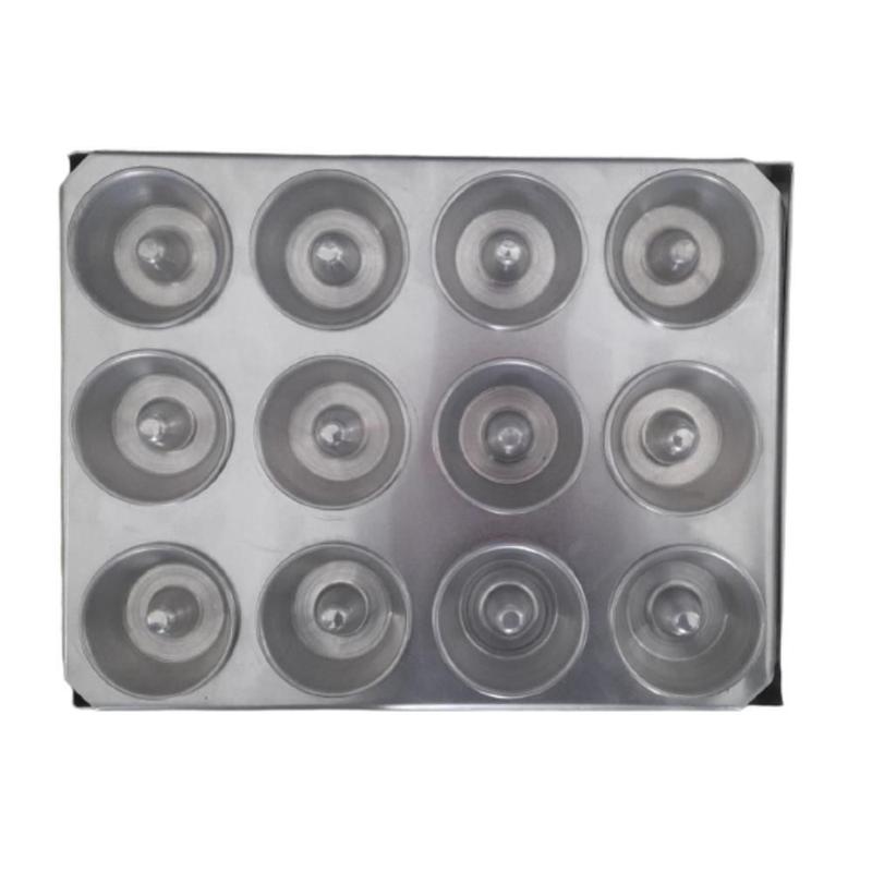 Forma Para Quindim Banho Maria Alumínio 12 Cavidades - UTIL PAN ...