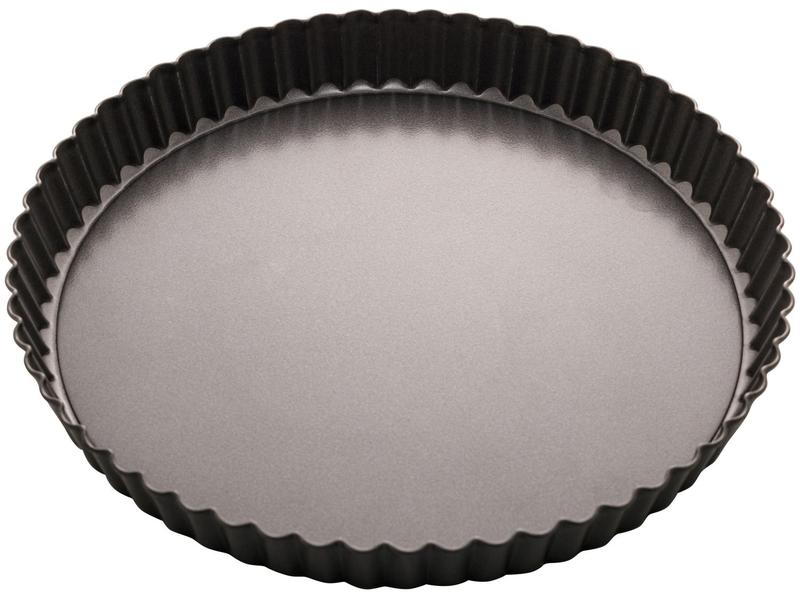 Forma para Torta de Aço Carbono Redonda - Antiaderente Fundo Removível ...
