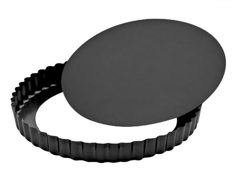 Forma Para Torta Quiches Fundo Removível Antiaderente 24Cm - Nova ...