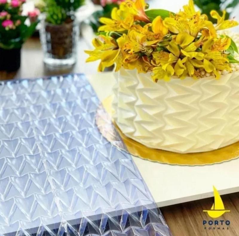 Forma Placa Moldagem Porto Formas Lapidado Ondas Cód.867 - Formas e ...