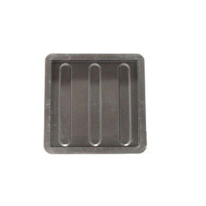 Forma Plastica Piso Tátil Direcional 25X25X2Cm 10 Unidades - Gme Formas ...