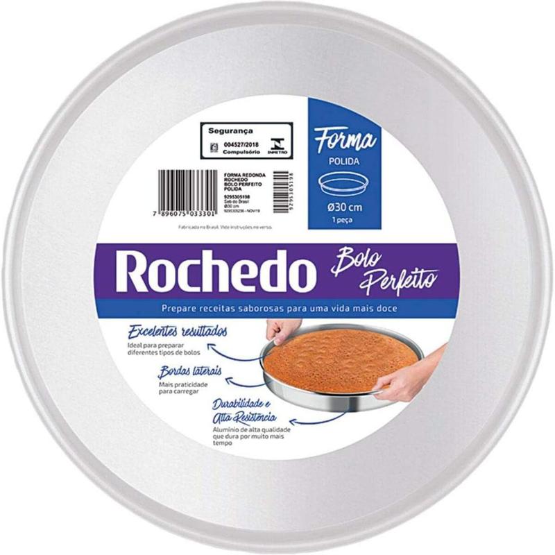 Forma Redonda 30 Rochedo Bolo Perfeito Polido - Formas e Assadeiras ...