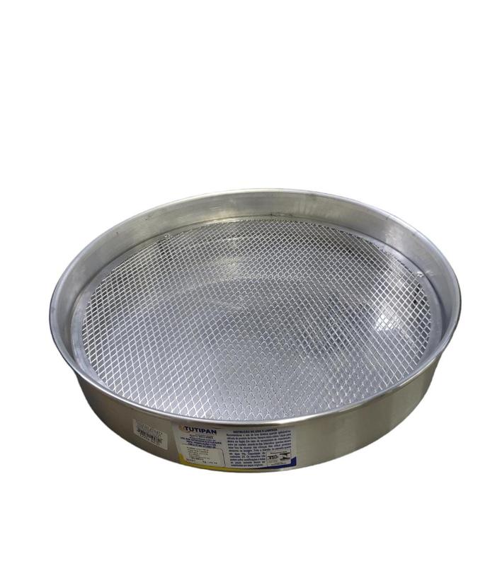 FORMA REDONDA COM TELA PARA ESCORRER FRITURA 40x7CM - Walpan - Tampa ...