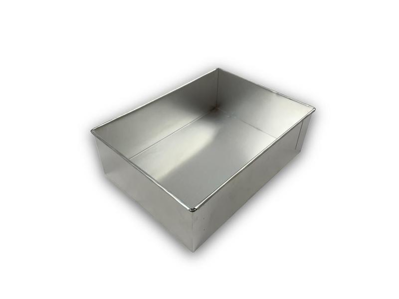 Forma Retangular Para Bolo Alta 30X22X10 Alumínio - Destac Formas ...