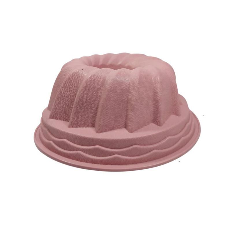 Forma Silicone Bolo Vazada Redonda Furo Decorada Rosa - Coisaria ...