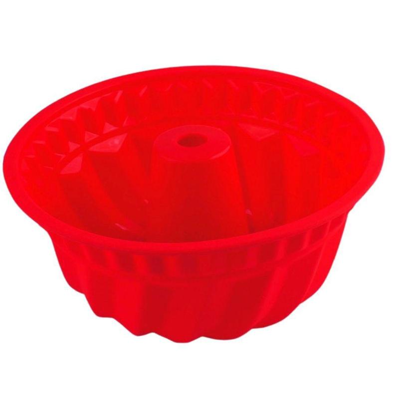 Forma Silicone Pudim Bolo Quente Frio Flexível Antiaderente - class ...