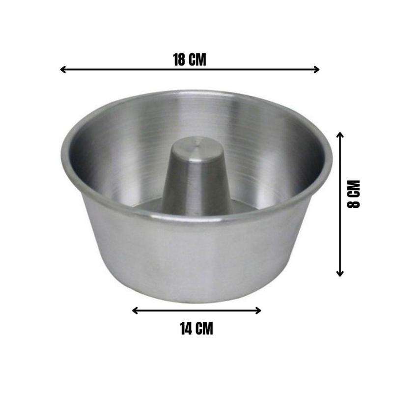 Forma Torta Suiça 18 Kit Com 5 Peças - FORMAS PEREIRA - FORMAS PEREIRA ...