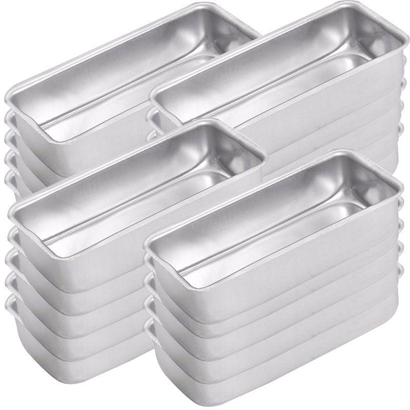 Formas para Pão e Gelo Polido 24 Cm Kit com 20 Peças Asj - Forma de ...