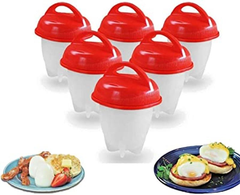 Formas Silicone Para Diversos Preparos De Ovos Cozidos kit 6 unid - Egg ...