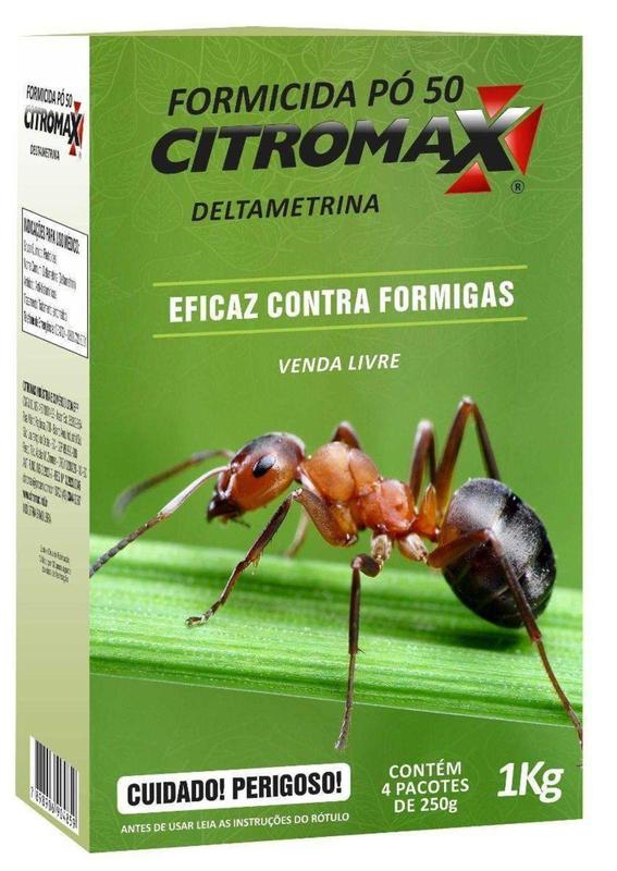 FORMICIDA PÓ 50 ROSA CITROMAX 1kg - Formicida - Magazine Luiza