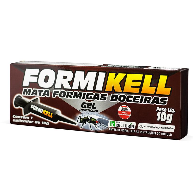 Formikell Mata Formiga Gel Formiga Doceira Formiguinha 10grs - Kelldrin ...