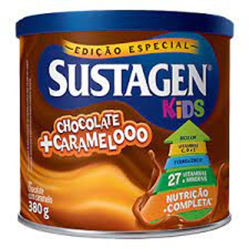 Fórmula infantil Sustagen Kids Chocomelo novo sabor Chocolate+ Caramelo ...