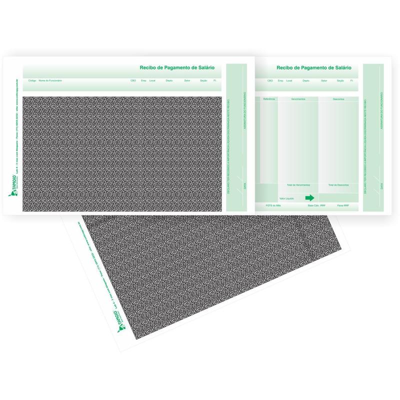 Formulario Continuo Impresso LAB 02 2 Vias C/ Bloqueio Carbonado ...