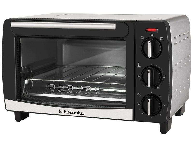Forno Elétrico 12L Electrolux Inox Timer - Chef EOC20 - Forno Elétrico ...