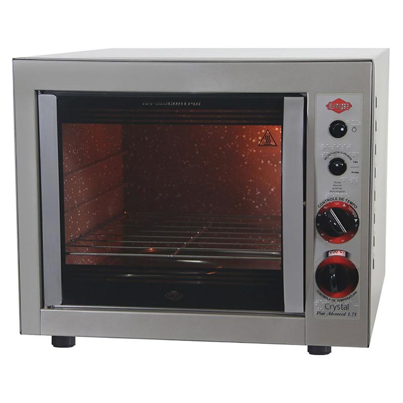 Forno Elétrico Layr Crystal Plus Steel Advanced Timer 127V - Forno ...