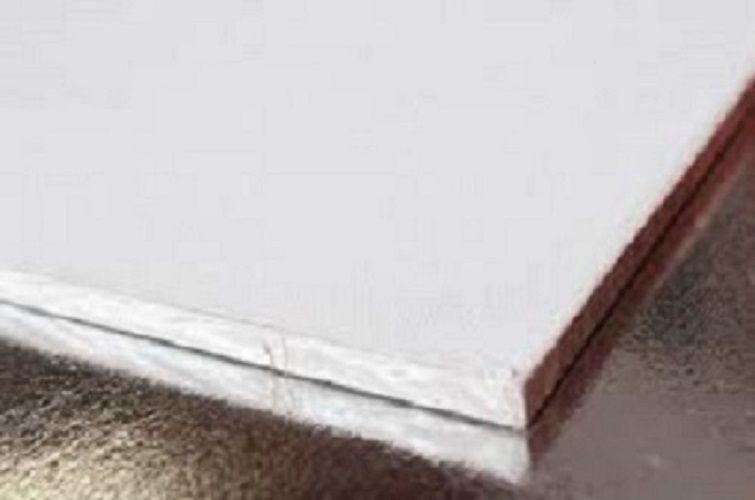 Forro Gesso Modular Pelicula De Pvc e Aluminio Gypclean 625x625x9,5mm ...