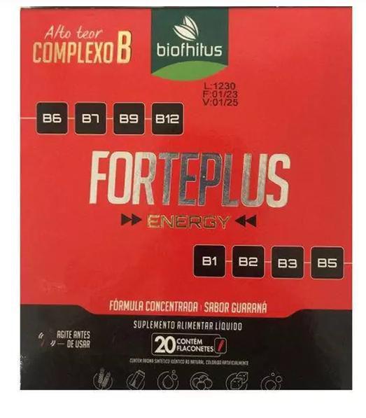 Forteplus energy 20 flaconetes - Biofhitus - Multivitamínico ...