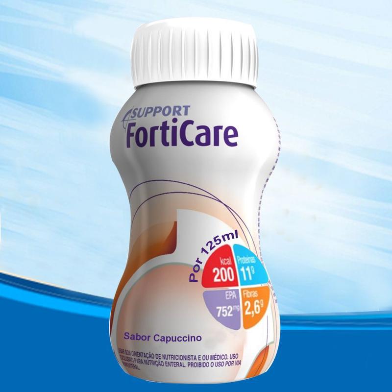 Forticare 125ml Gengibre C/ Pêssego Danone - Support - Bebida Funcional ...