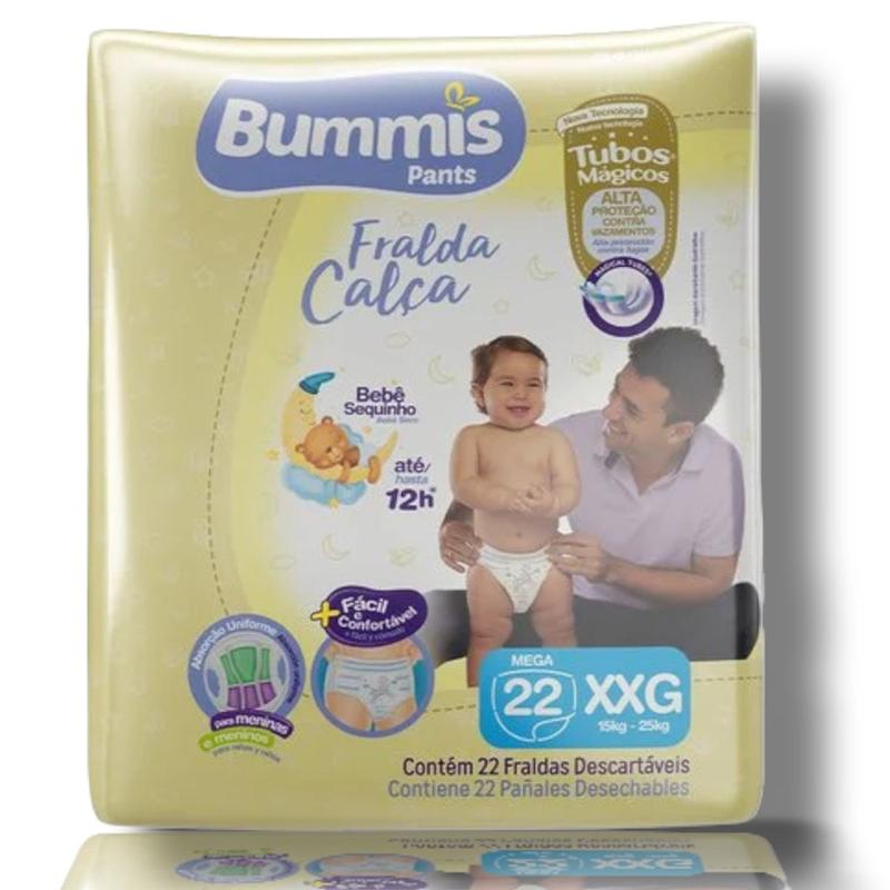 Fralda Bummis Pants XXG 22 fraldas shortinho - Capricho - Fralda Descartável - Magazine Luiza