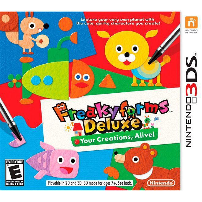 Freakyforms Deluxe Game Em Inglês Para Nintendo 3Ds - Outros Games ...