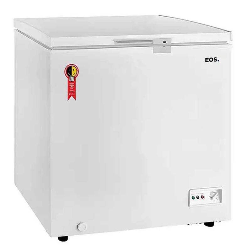 Freezer Horizontal EOS 140L EFH150X Branco B159161 - 127V - Freezer ...