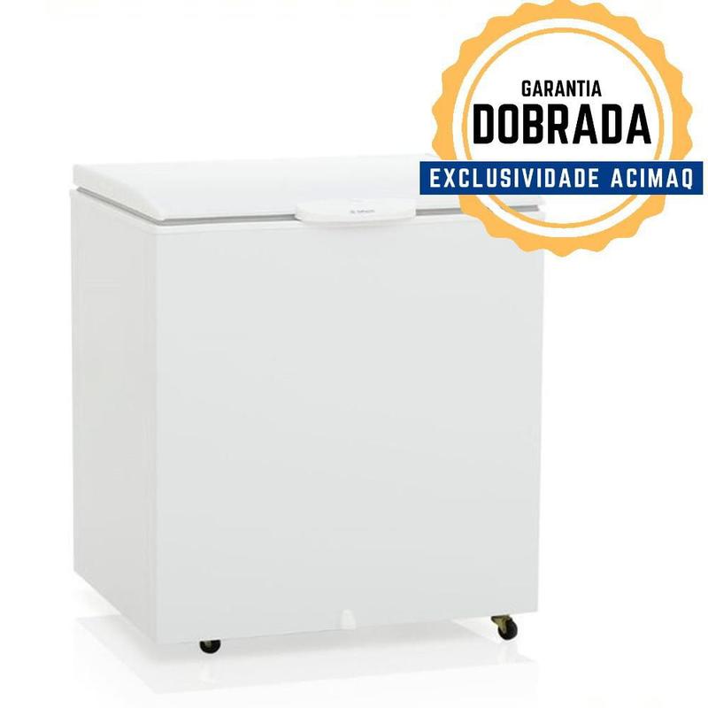 Freezer Horizontal Ghbs-220 Branco 1 Tampa Cega 220 Litros 127V ...