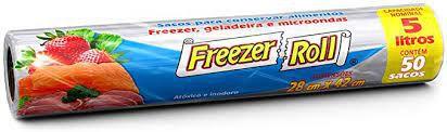 Freezer-roll 05 litros c/50 sacos - Freezer Roll - Saco para Alimentos ...
