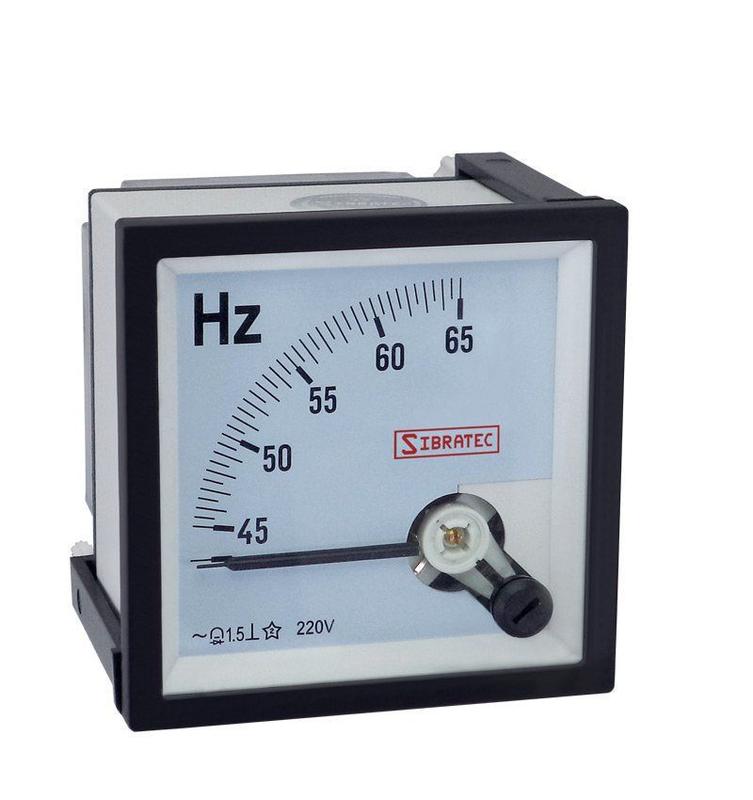 Frequencímetro Analógico 96x96- 65Hz - Sibratec - Monitor Cardíaco ...