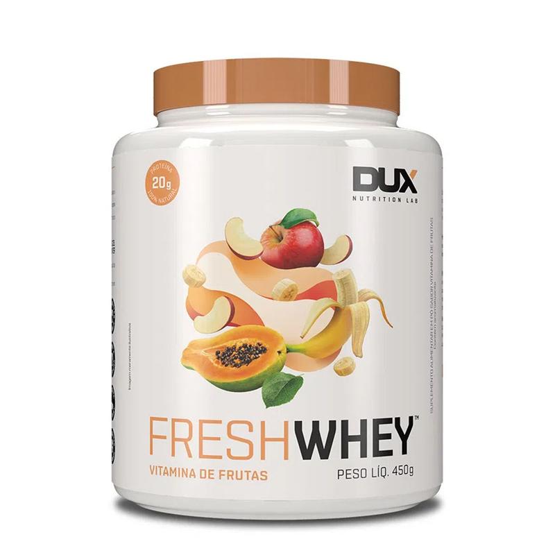 Fresh Whey 450g Proteína 3W Gourmet - Dux Nutrition - Whey Protein ...