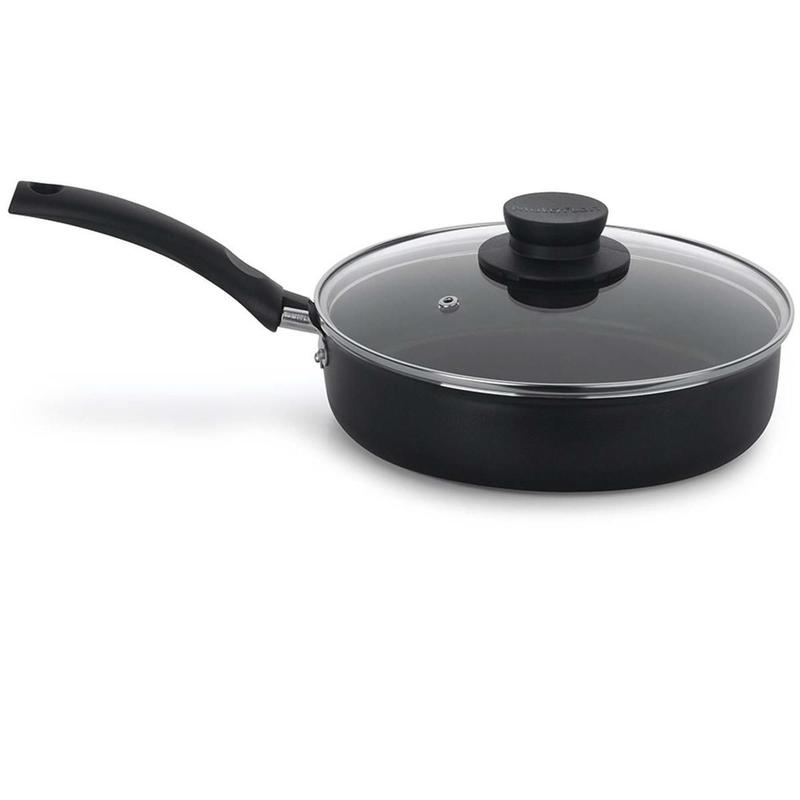 Frigideira Alta 24 Gourmet Tampa De Vidro Marca Multiflon - Frigideira ...