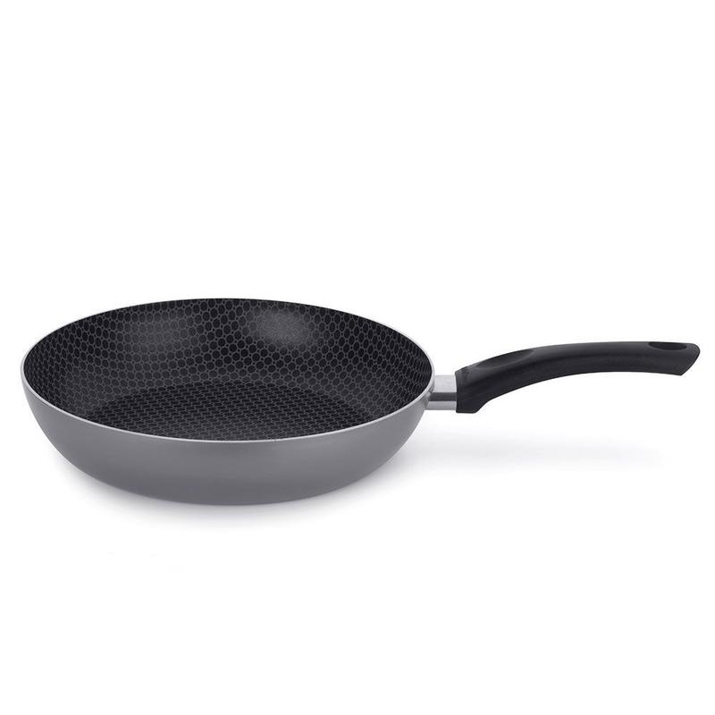 Frigideira Alta de Alumínio 28 Cm Antiaderente Cinza Bella Multiflon ...