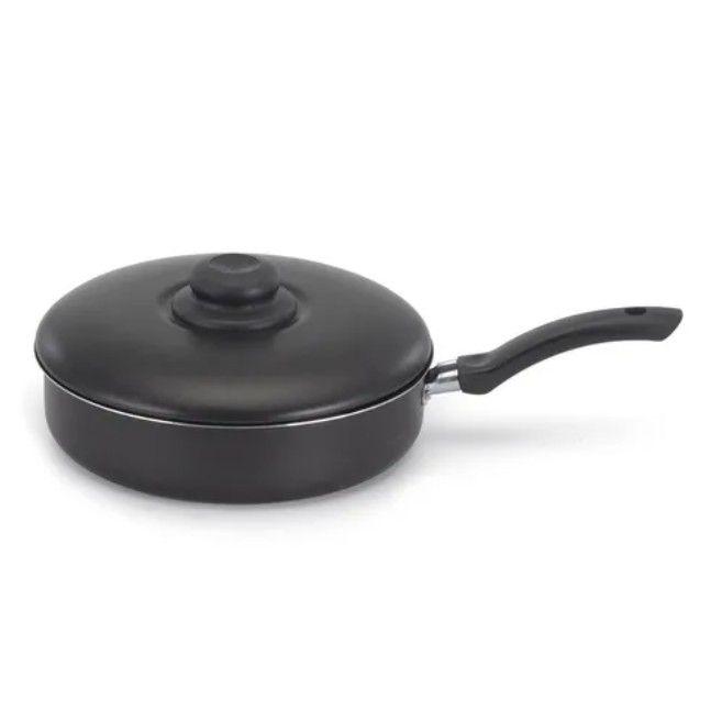 Frigideira Alta Teflon Com Tampa Antiaderente Para Fritura Com Tampa ...