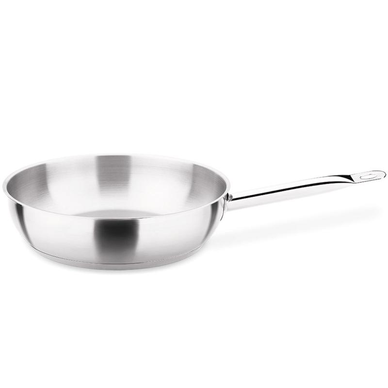 Frigideira Funda 28cm em Aço Inox com Fundo Triplo e Cabo Performance ...