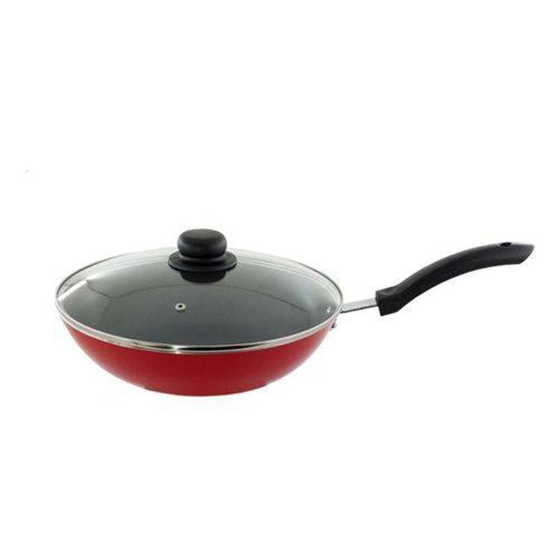 Frigideira wok teflon yakisoba antiaderente grande oval n30cm ...