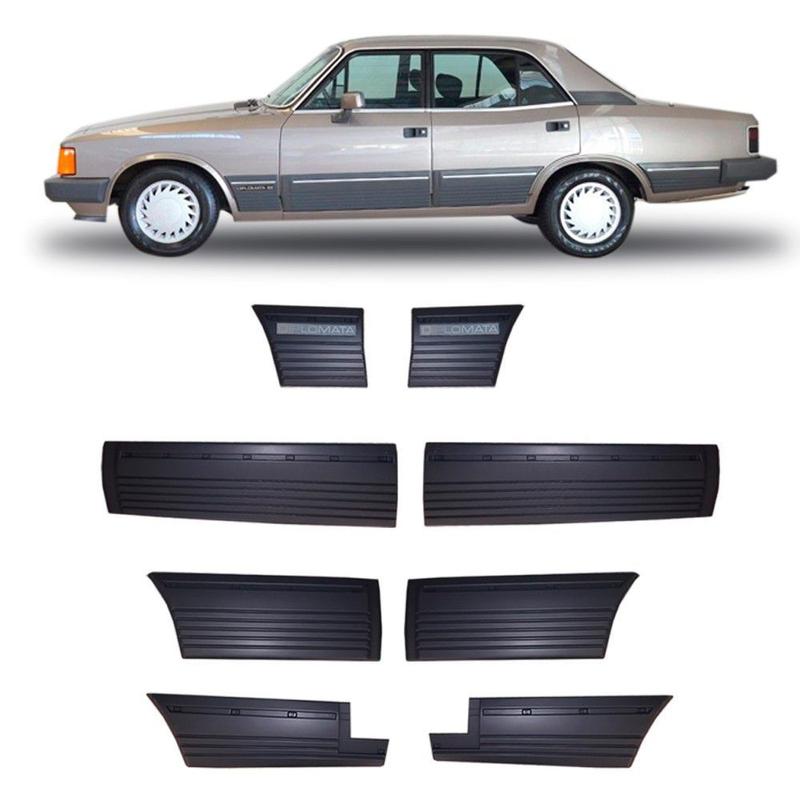 Friso Lateral Opala Diplomata 1987 A 1990 4p - FRISART - Frisos e ...