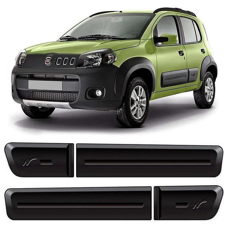 Friso Lateral Uno Way 2011/2018 4 Portas Preto Sanfil - Frisos e ...