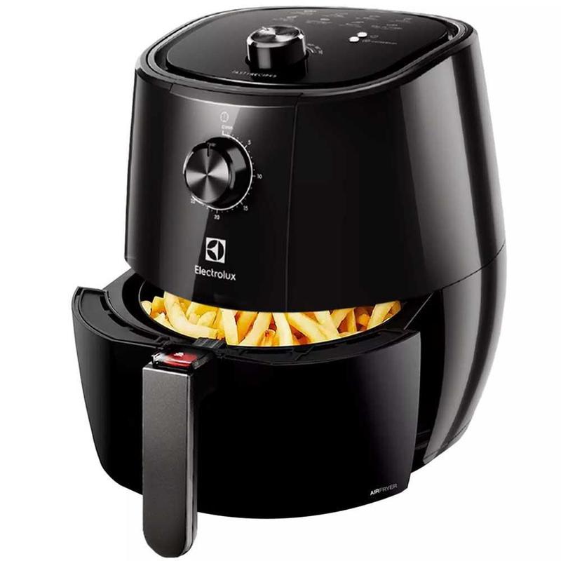 Fritadeira Air Fryer Electrolux 3,2L 1400W EAF10 Preto 220V ...