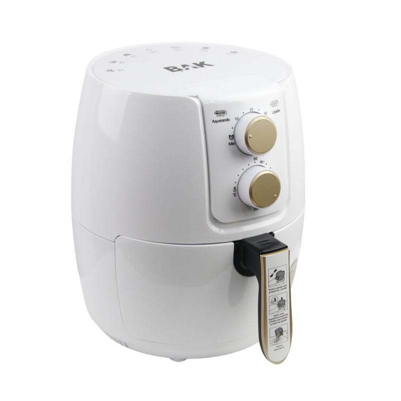 Fritadeira Elétrica Airfryer Bak 3.6l 1400w 110V Alta Star Duplo ...