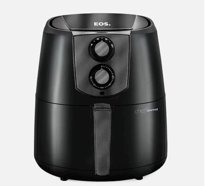 Fritadeira Sem Óleo Air Fryer EOS Chef Gourmet 4,2L Titanium EAF42T ...