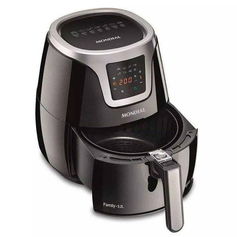 Fritadeira Sem Óleo Digital Mondial Air Fryer Af-19 3,2l - Fritadeira ...